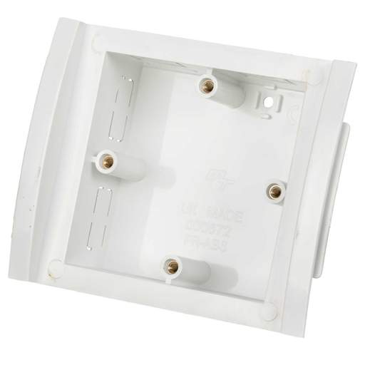 Marshall Tufflex 1 Gang 30mm Outlet Box White for Odyssey Trunking ...