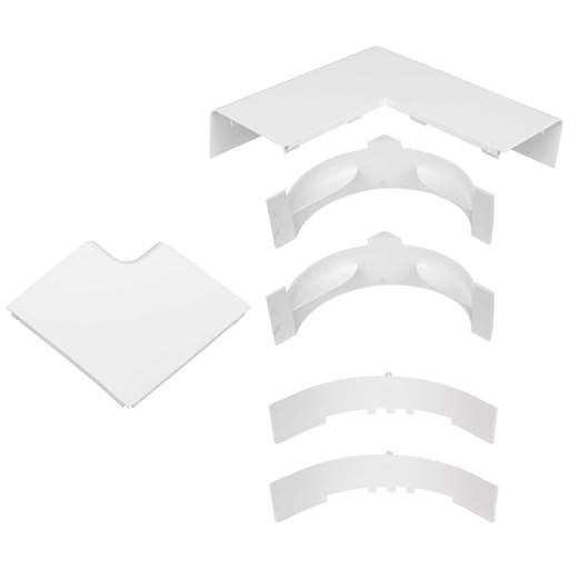 Marshall Tufflex Twin Plus Flat Angle White (Sold in 1's) (EFA60WH) | CEF