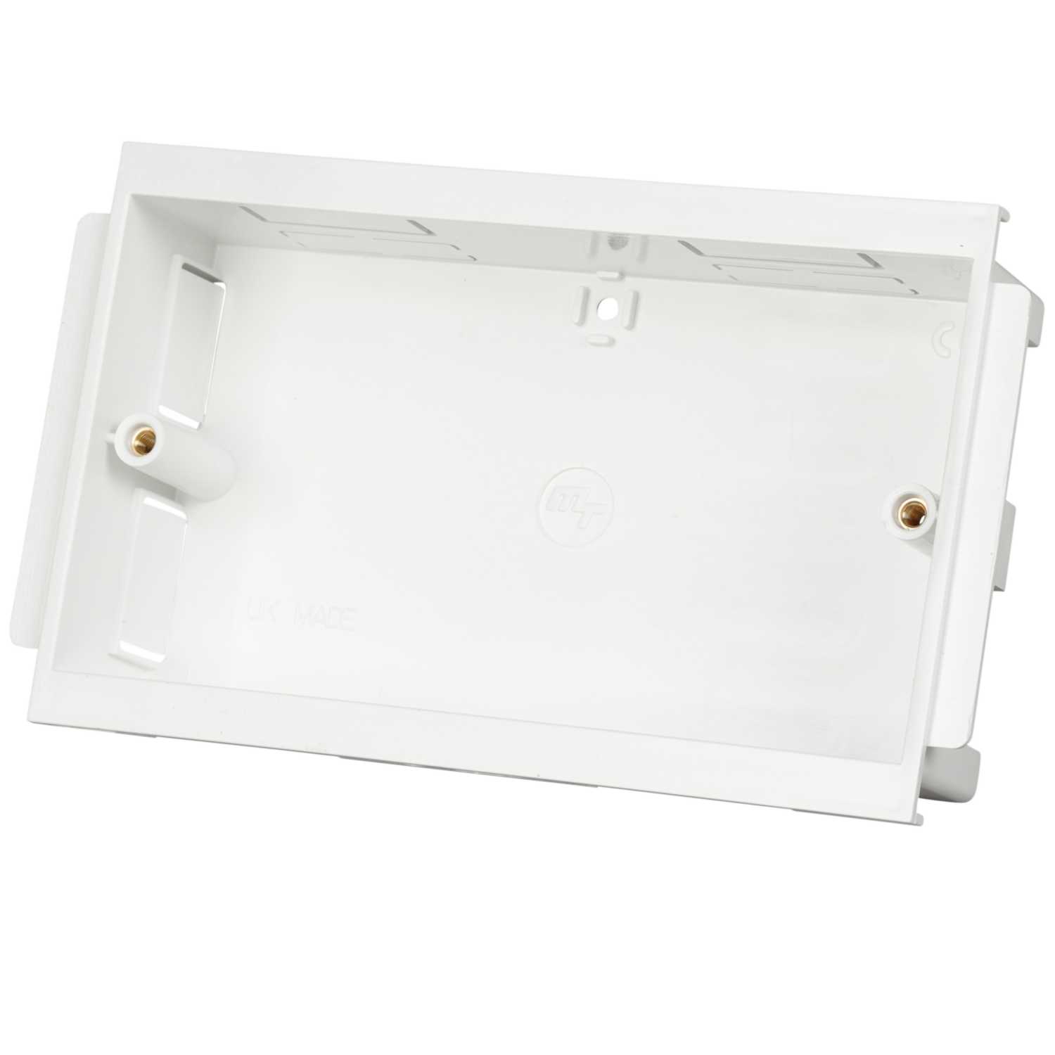 Marshall Tufflex 2 Gang 30mm Mounting Box White (Sold in 1's) (ESSB2WH ...