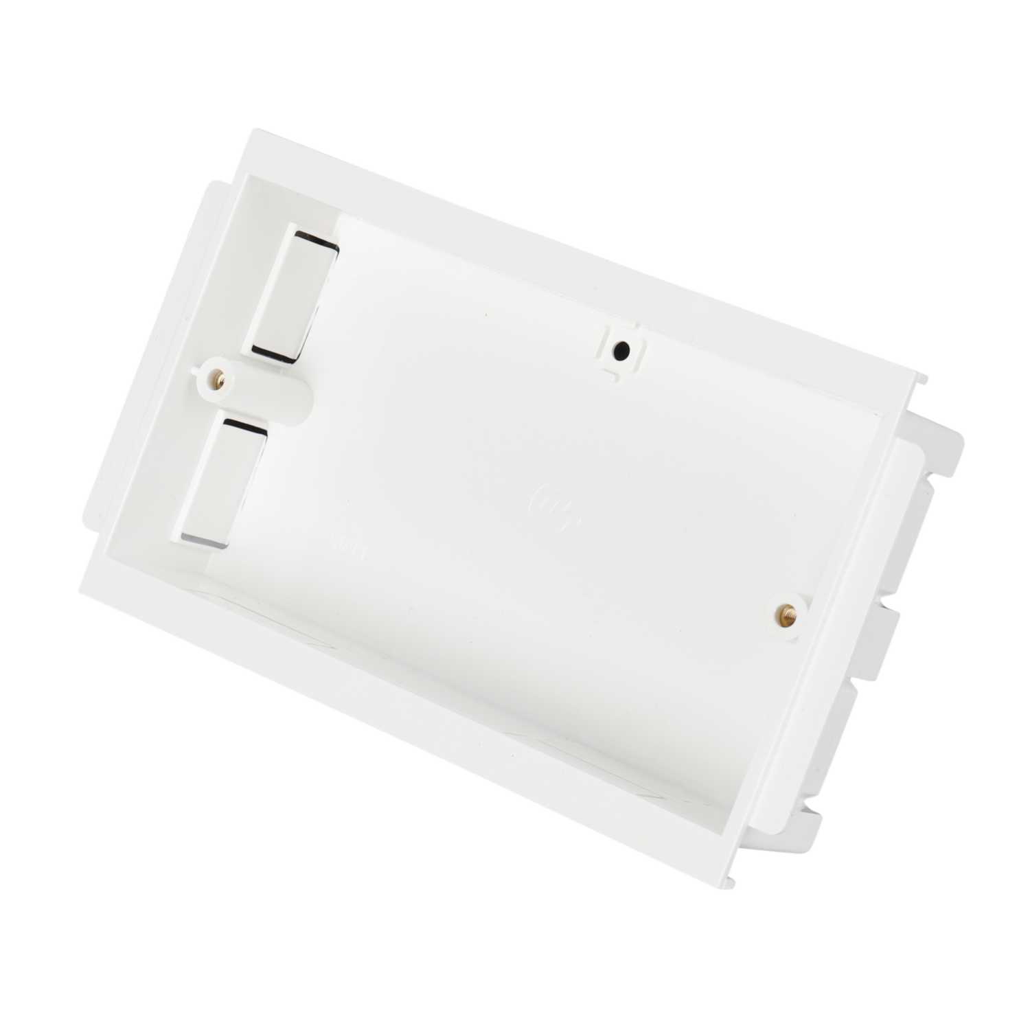 Marshall Tufflex 2 Gang 20mm Outlet box (Sold in 1's) (ESSBA2WH) | CEF