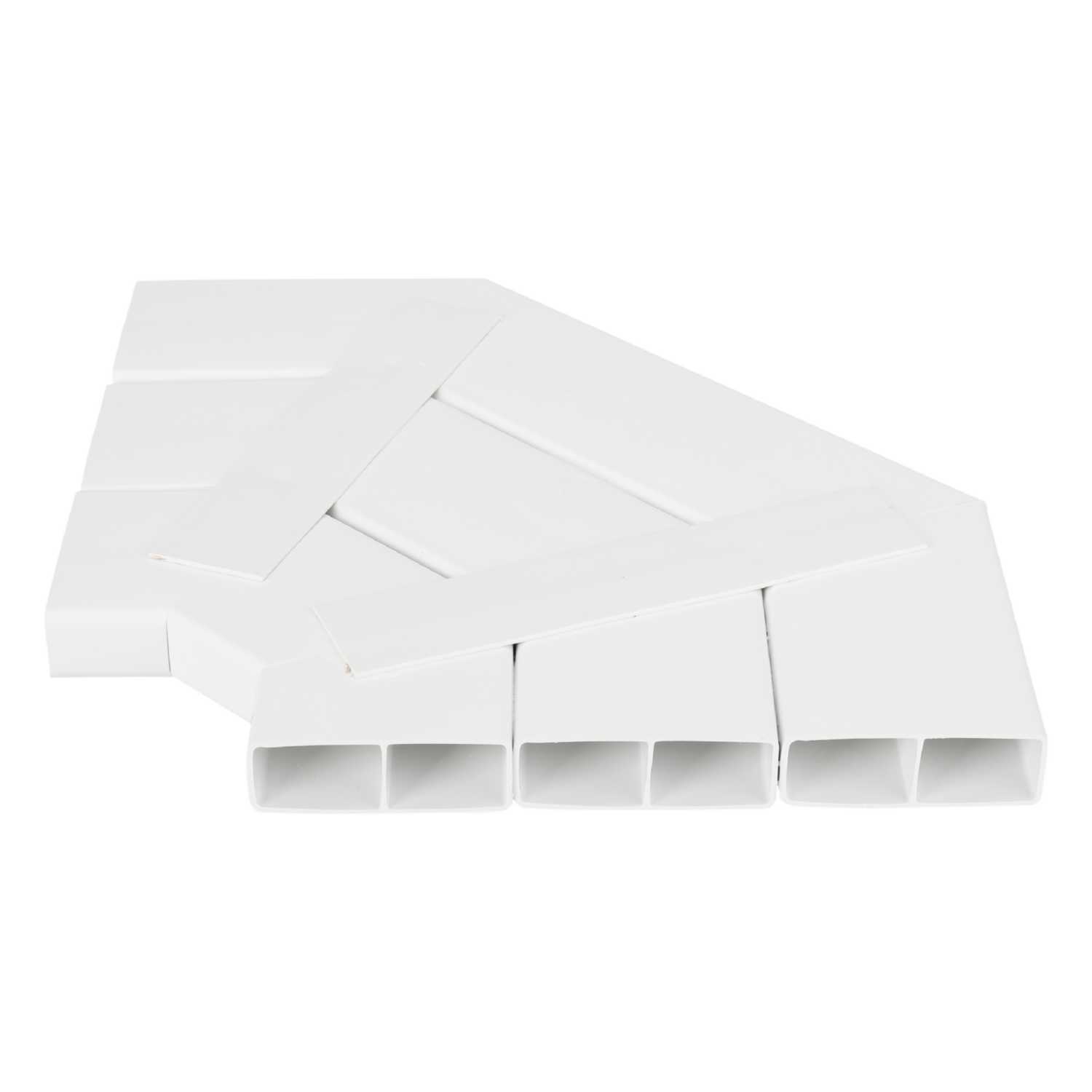 Marshall Tufflex 90° PVC Flat bend for In Screed Flooring Trunking ...