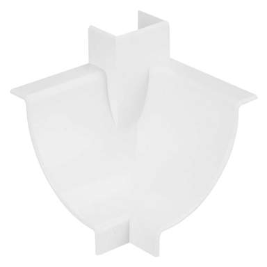 Marshall Tufflex Right Hand Corner Adaptor for Cornice Trunking (Sold ...