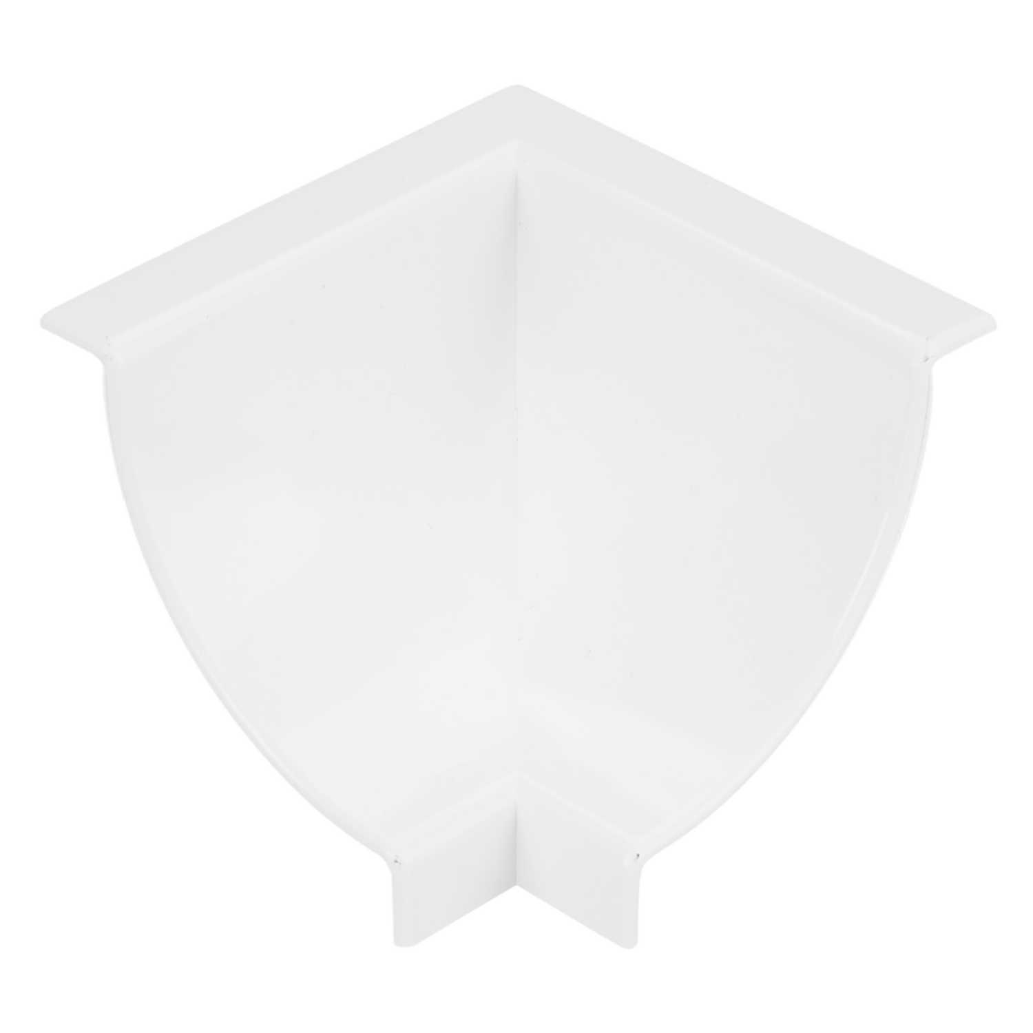 Marshall Tufflex 50mm x 50mm Internal Bend White Cornice Trunking (Sold ...