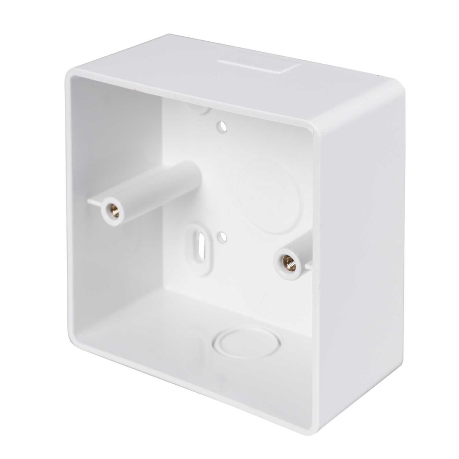 Marshall Tufflex Universal 1G 44mm PVC Surface Box Round Corners with ...