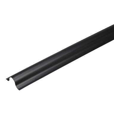 Bendex 40mm PVC-U Cable Protection Guard Black (3m Length) (CG40BK) | CEF