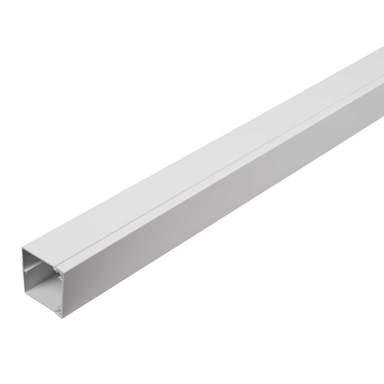 Marshall Tufflex 75mm x 75mm PVC Maxi Trunking White (3m Length ...