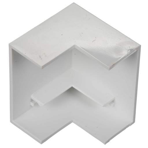 Marshall Tufflex 38mm x 16mm Mini Trunking External Bend White (Sold in ...