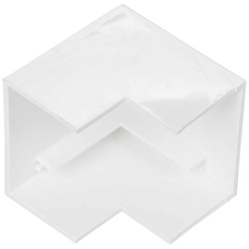 Marshall Tufflex 38mm x 25mm Mini Trunking External Bend White (Sold in ...