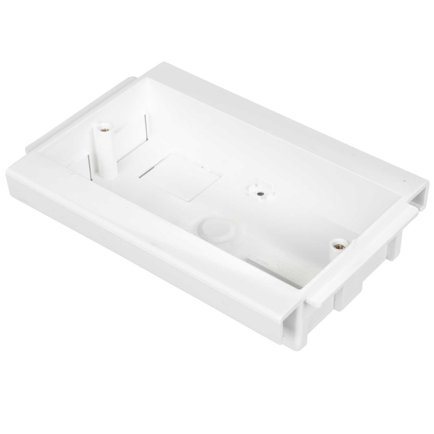 Marshall Tufflex 2 Gang 30mm Outlet Box for Maxi Trunking White (Sold ...