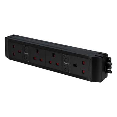 Marshall Tufflex 4 Gang Fused Unswitched Power Module (UPM4001) | CEF