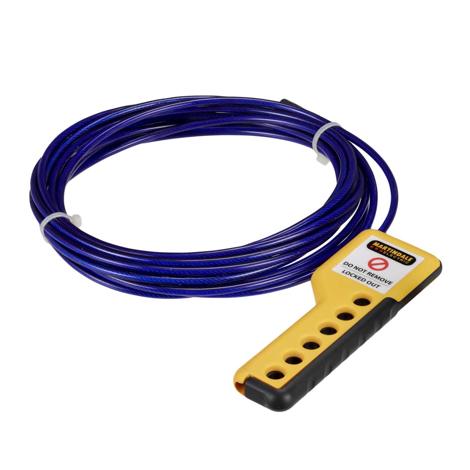 Martindale 5m Adjustable Cable Lock Out (MARCABLOK5BL) | CEF