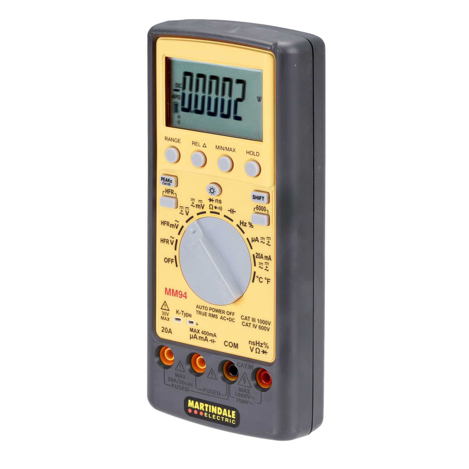 Martindale MM94 True RMS Auto Ranging Digital Multimeter (MM94) | CEF