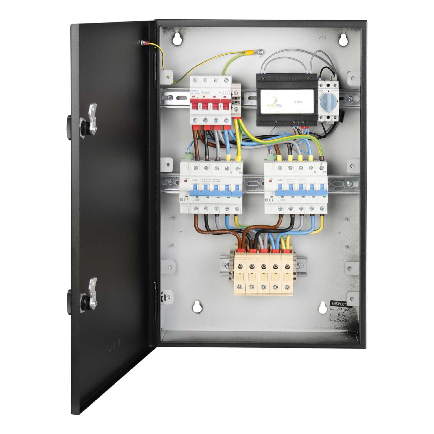 Matt:e ARD 100A 3 Phase O-PEN EV Connection Unit (ARD-1-100-TP) | CEF