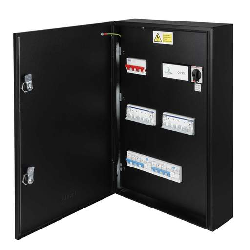 Matt:e 3 Phase Connection Unit with 2 x 32A TPN Type A RCBOs (EVU-2-32 ...