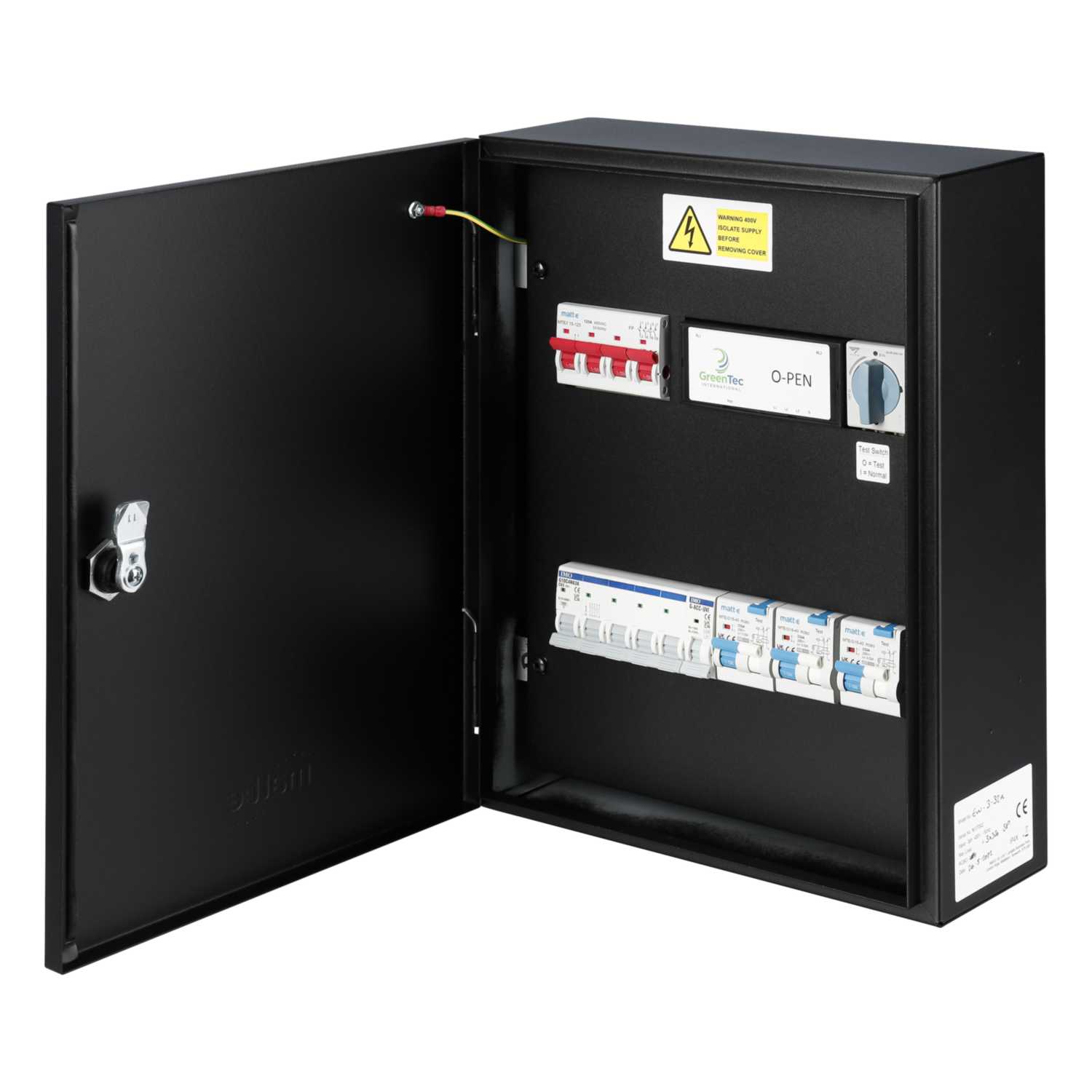 Matt:e 3 Phase EV Connection Unit with 3 x 32A Single Phase Type A ...