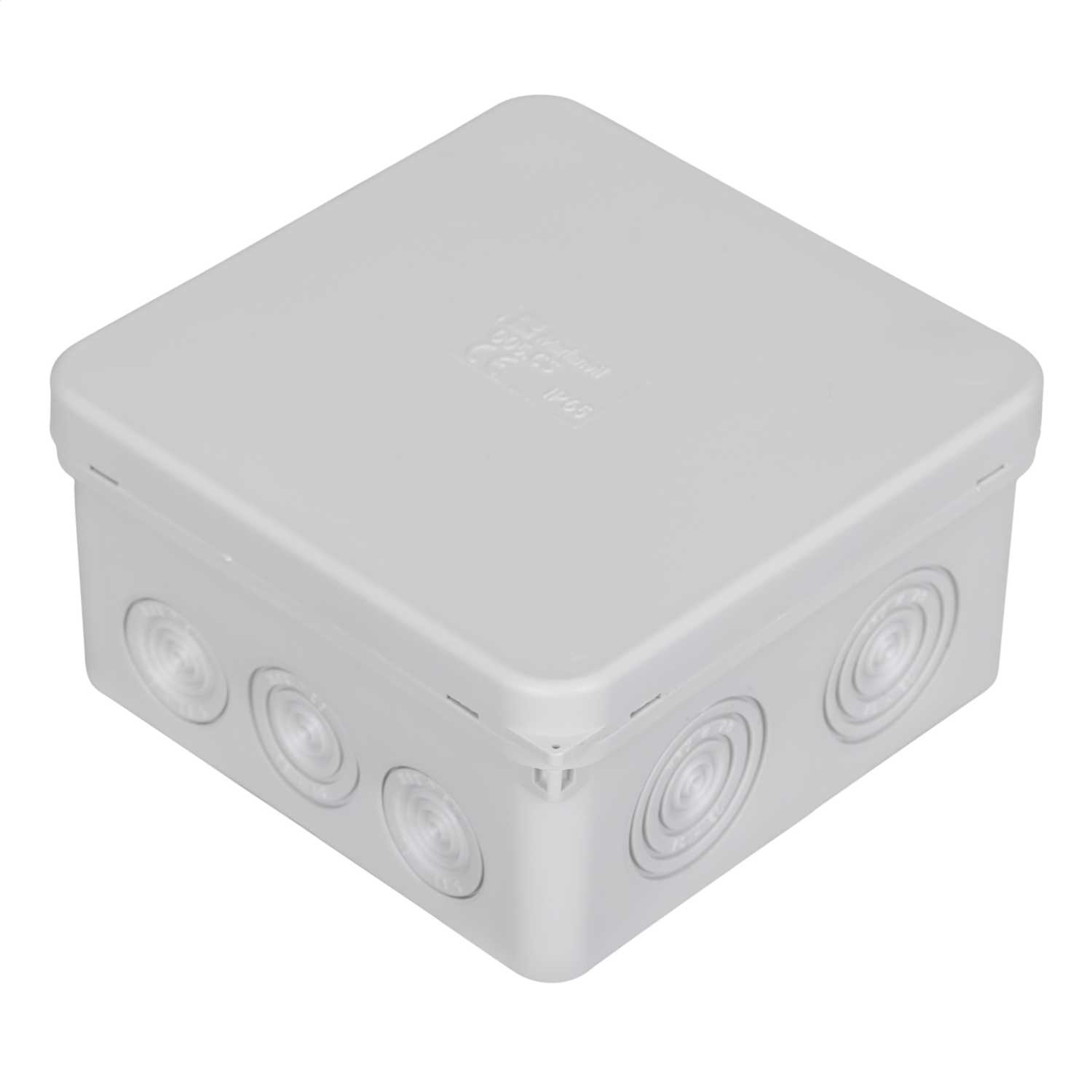 MCG 94mm x 94mm x 50mm Plastic Adaptable Box Grey IP65 (005.CS) | CEF