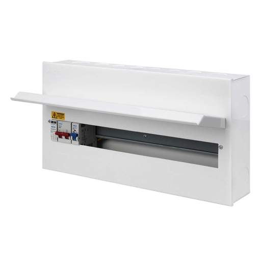 MCG 18 Way 100A Isolator Incomer Metal Clad Consumer Unit Pre-Wired SPD ...