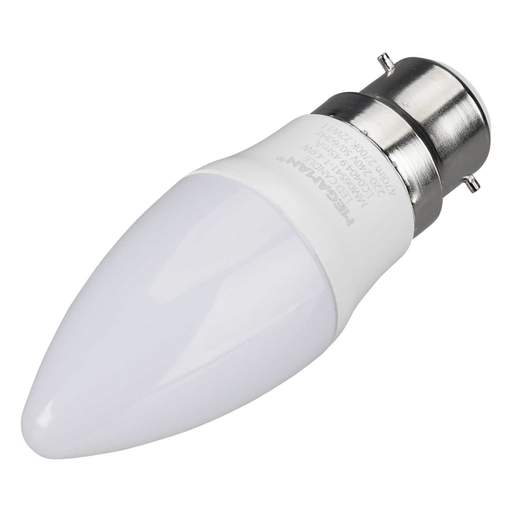 Megaman Classic Economy 4.9W BC LED Non Dimmable Candle Opal 2700K ...
