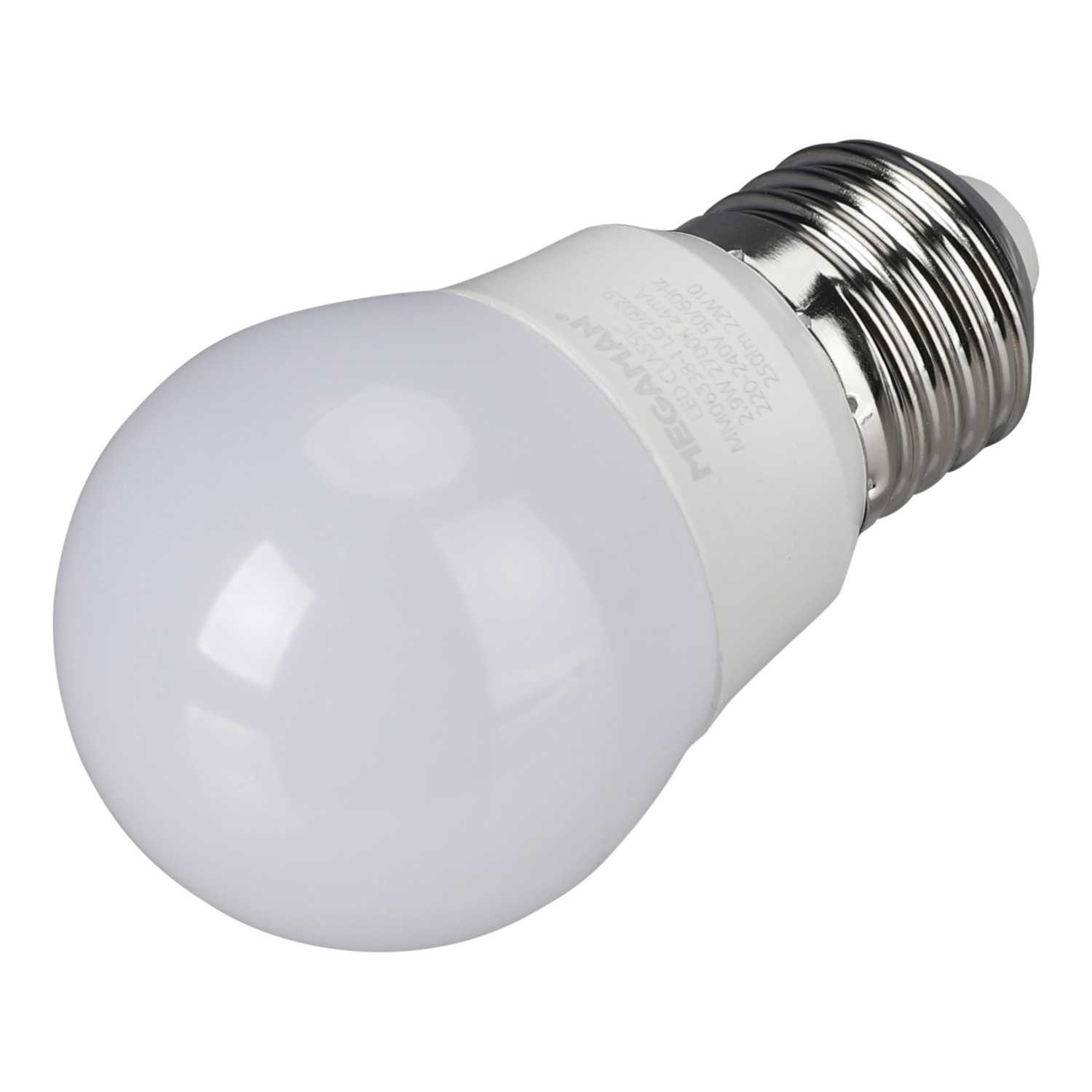 Megaman Classic Economy 2.9W ES LED Non Dimmable Golf Ball Opal 2700K ...