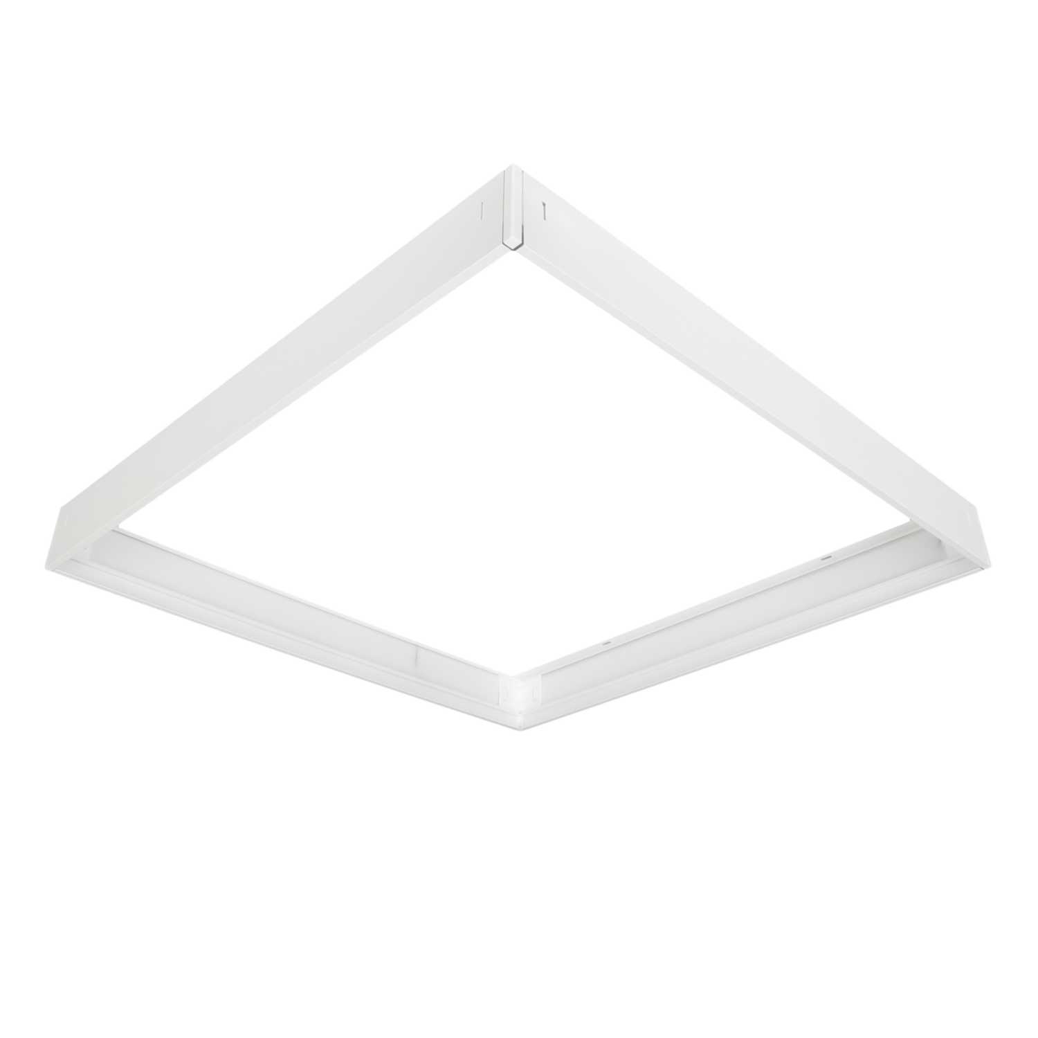 Megaman 600mm x 600mm Surface Mounted Frame for Berto Panels White (710933) | CEF