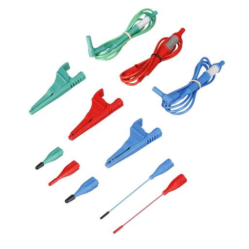 Megger 3 Wire Test Lead Set with Probes and Crocodile Clips (1001-991 ...