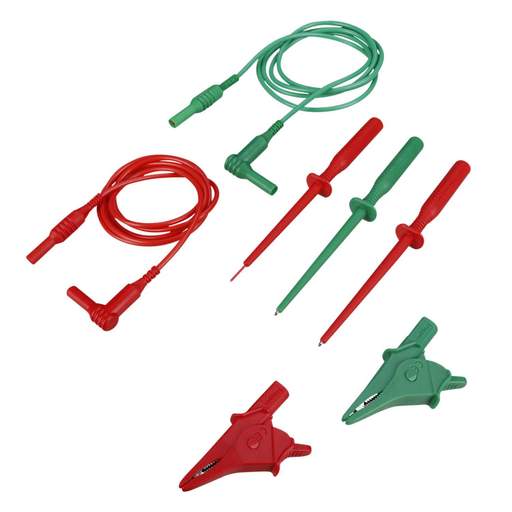 Megger 2 Wire Unfused Test Lead Set with Long Reach Probes and ...