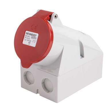 Mennekes 32A 3P+N+E 415V Wall Mounted Socket IP44 (1557ZA) | CEF