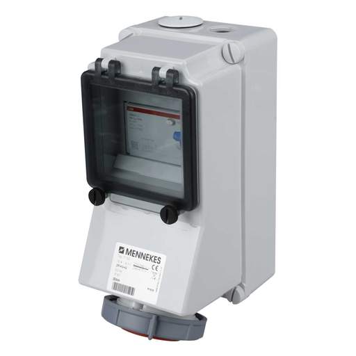 Mennekes 16A 3P+N+E 415V RCD Protected Socket IP67 (7150) | CEF