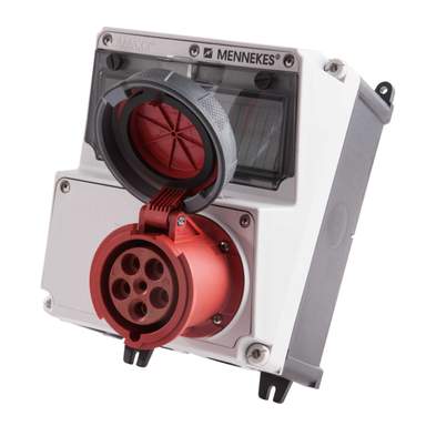 Mennekes AMAXX® 63A 3P+N+E 415V Combination Unit IP67 (920670) | CEF