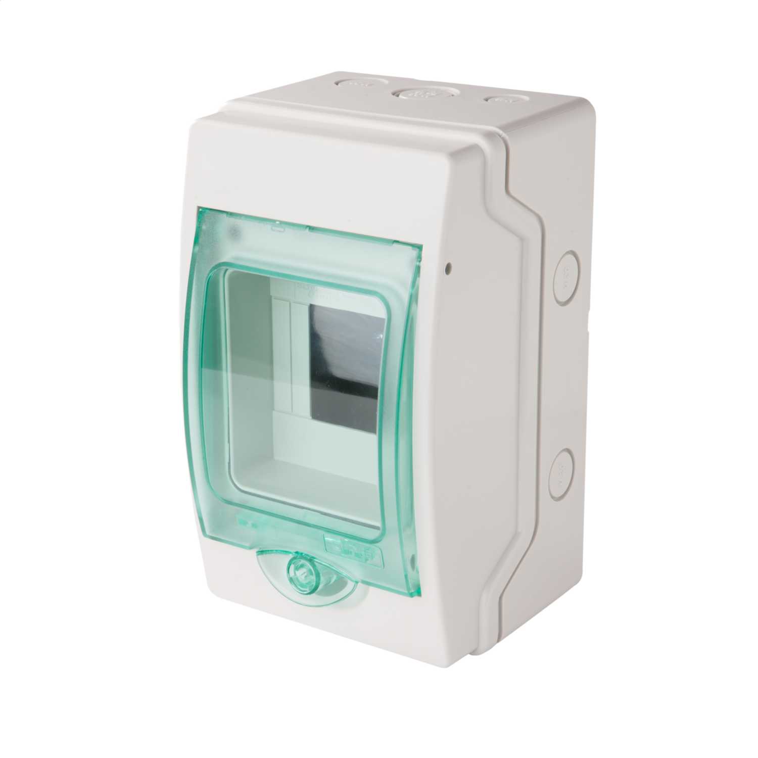 Schneider Merlin 4 Module Insulated IP65 Enclosure Grey / Green (13441 ...