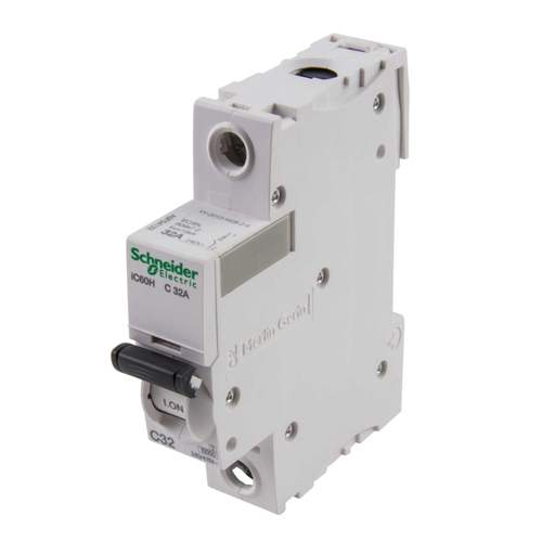 Schneider Acti9 32A Single Pole 10kA C Curve MCB (A9F54132) | CEF