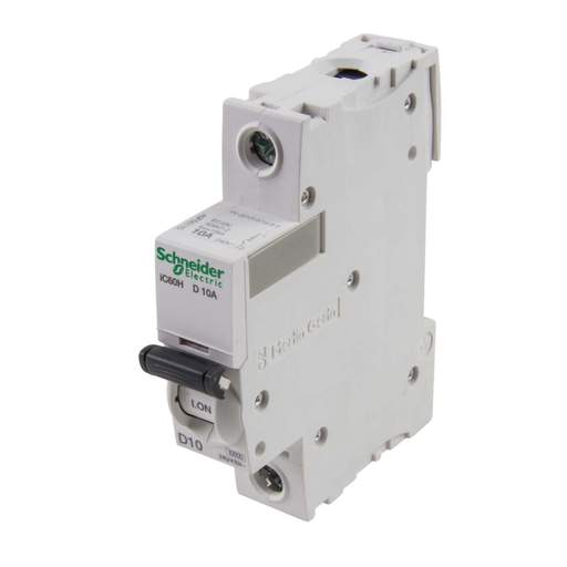 Schneider Acti9 10A Single Pole 10kA D Curve MCB (A9F55110) | CEF