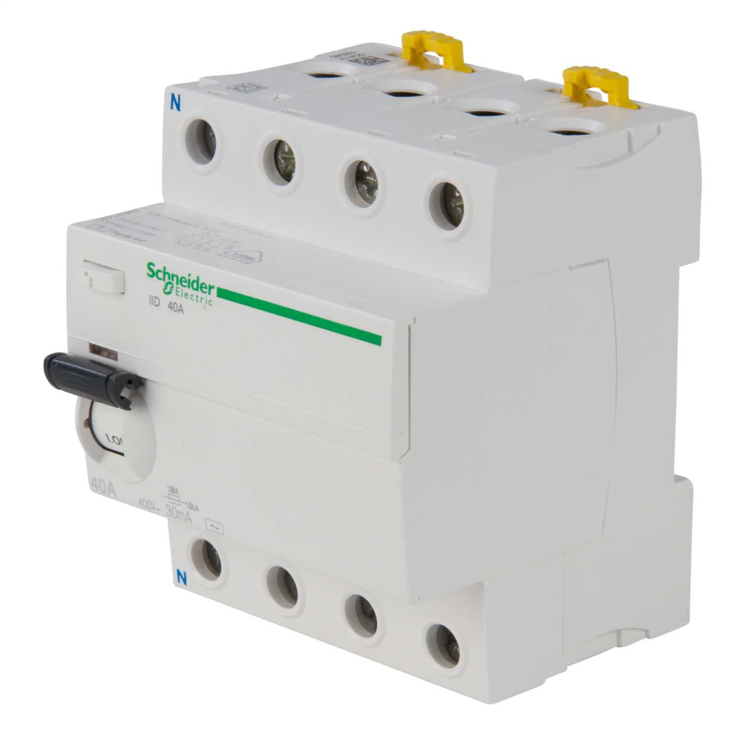 Schneider Acti9 40A 4 Pole 30mA Type AC RCD (A9R41440) | CEF