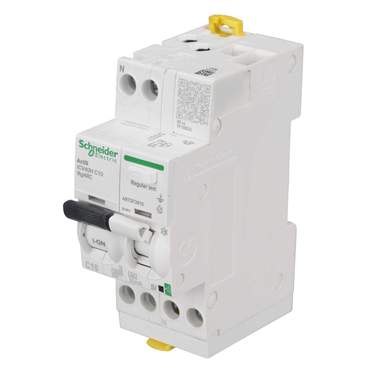 Schneider Acti9 10A 1P+N 2 Module C Curve 10kA 30mA Type A AFDD Combined RCBO (A9TDFD610) | CEF