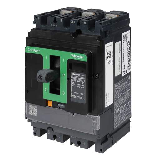 Schneider Merlin Powerpact4 250A TP ComPacT Switch Disconnector ...