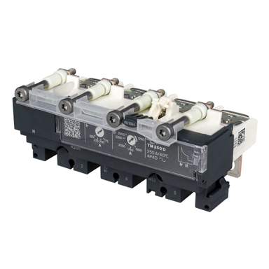 Schneider Merlin Powerpact4 TM250D 250A Four Pole Trip Unit for Compact ...