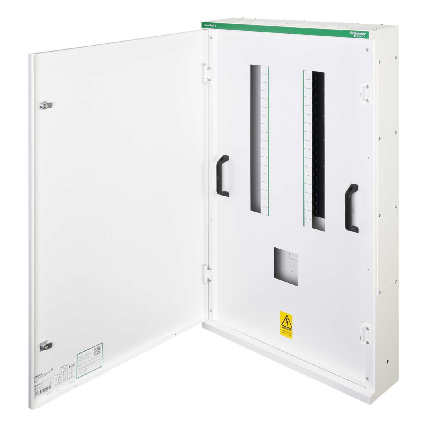 Schneider Merlin Powerpact4 12 Way 250A TP+N MCCB Panelboard without ...