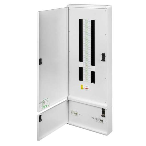 Schneider Merlin Acti9 Isobar P 14 + 8 Way 125A TP+N Type B Split Metered Distribution Board ...