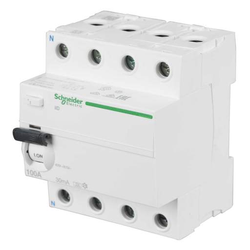 Schneider Acti9 100A 4 Pole 30mA Type A RCD (SEA9R21491) | CEF