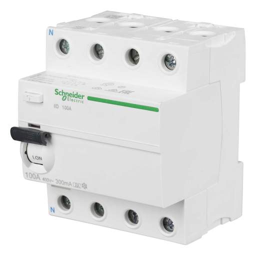 Schneider Acti9 100A 4 Pole 300mA Type A RCD (SEA9R24491) | CEF