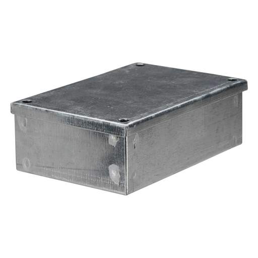 Metpro 150mm x 100mm x 50mm Galvanised Adaptable Box Plain (AB10G) | CEF