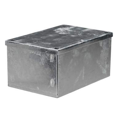 Metpro 150mm x 100mm x 75mm Galvanised Adaptable Box Plain (AB11G) | CEF