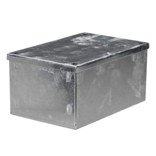 Metpro 150mm x 100mm x 75mm Galvanised Adaptable Box Plain (AB11G) | CEF