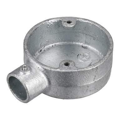 Metpro Conlok® 20mm Galv End Box with Screw (Sold in 1's) (CL1G) | CEF