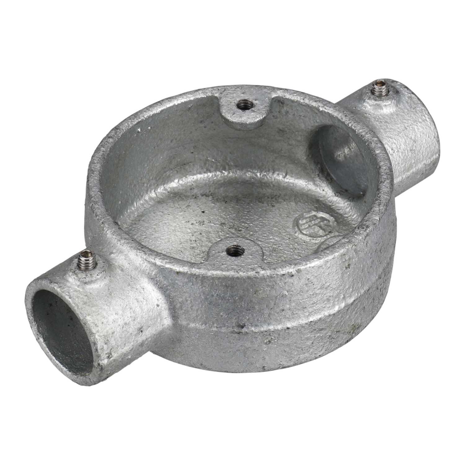 Metpro Conlok® 20mm Galv Through Box with Screw (Sold in 1's) (CL2G) | CEF