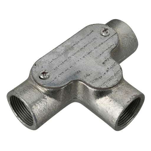 Metpro 25mm Inspection Tee Galvanised (Sold in 1's) (IT2G) | CEF