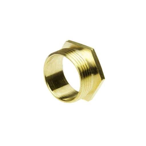 Metpro 20mm Male Brass Bush Long (Sold in 1's) (MBBL1) | CEF