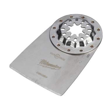 Milwaukee 52mm Multi Tool Rigid Scraper Blade Stainless Steel (48906062 ...
