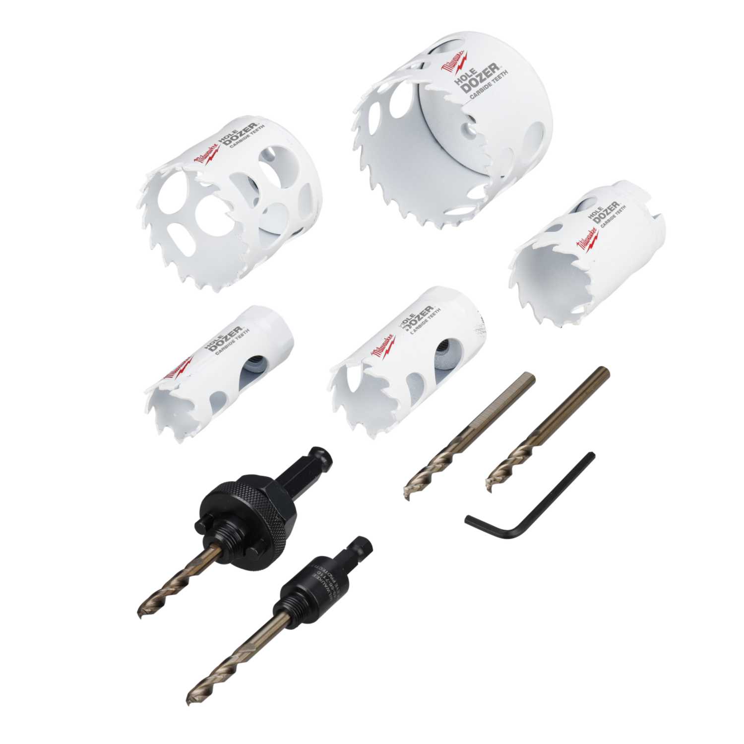 Milwaukee 9 Piece Dozer Carbide Holesaw Kit (49223079) | CEF