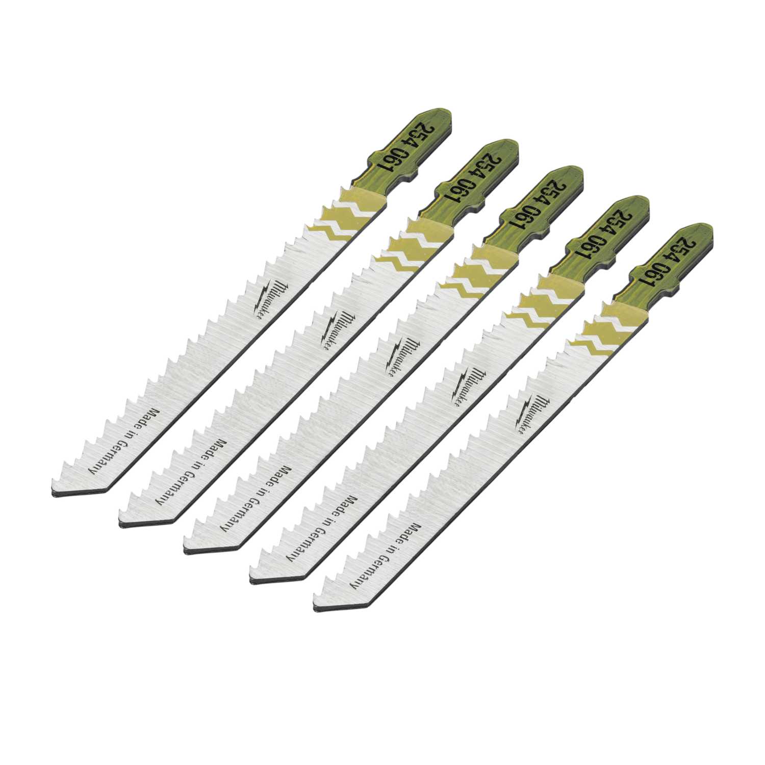Milwaukee T101B Wood Jigsaw Blades 2.25mm TPi (Pack of 5) (4932254061 ...
